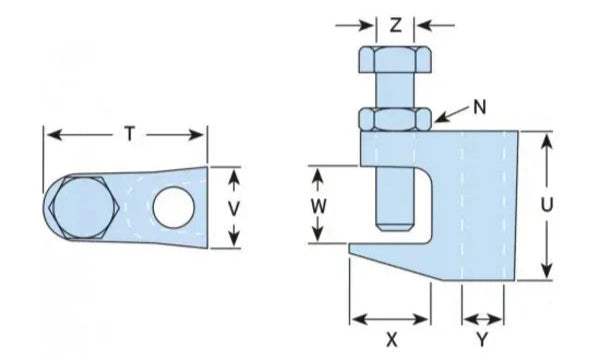 Lindapter Beam Clamp Type FL for Flange | Clearance Bargains – Fixing Smith